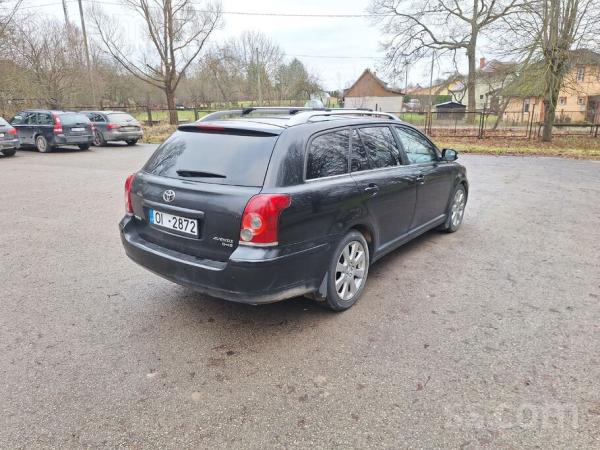 Melns Toyota Avensis 2008 Saldus, ar dzinēja tilpumu 2.00 L un nobraukumu 284 tūkst. km par 2390 €, foto 4 vietnē AUTOMOTO.COM.LV