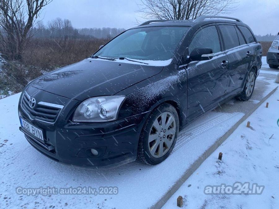 Melns Toyota Avensis 2008 Tallina, ar dzinēja tilpumu 2.00 L un nobraukumu 325 tūkst. km par 1700 €, foto 1 vietnē AUTOMOTO.COM.LV