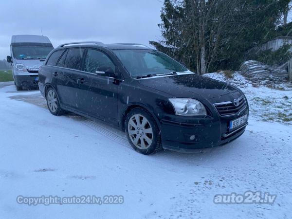 Black Toyota Avensis 2008 in Tallinn, with an engine capacity of 2.00 L and mileage of 325 thousand km for 1700 €, photo 3 on AUTOMOTO.COM.LV