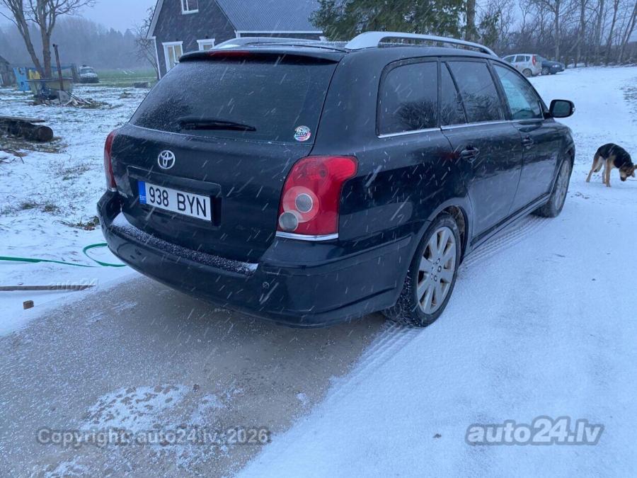 Melns Toyota Avensis 2008 Tallina, ar dzinēja tilpumu 2.00 L un nobraukumu 325 tūkst. km par 1700 €, foto 5 vietnē AUTOMOTO.COM.LV