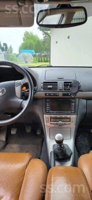 Melns Toyota Avensis 2008 Rīga, ar dzinēja tilpumu 2.20 L un nobraukumu 329 tūkst. km par 2150 €, foto 5 vietnē AUTOMOTO.COM.LV