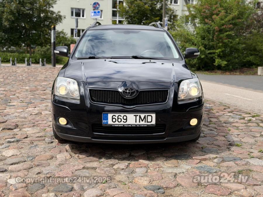 Melns Toyota Avensis 2008 Tartu, ar dzinēja tilpumu 2.20 L un nobraukumu 289 tūkst. km par 3999 €, foto 6 vietnē AUTOMOTO.COM.LV