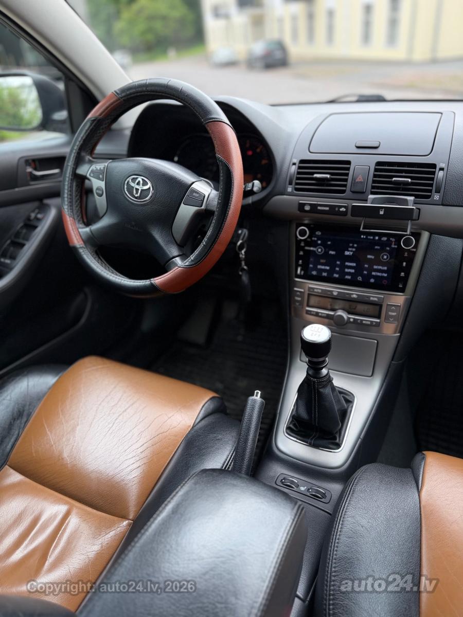 Melns Toyota Avensis 2008 Tartu, ar dzinēja tilpumu 2.20 L un nobraukumu 289 tūkst. km par 3999 €, foto 16 vietnē AUTOMOTO.COM.LV