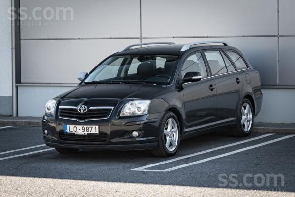 Melns Toyota Avensis 2008 Rīga, ar dzinēja tilpumu 2.00 L un nobraukumu 0 tūkst. km par 2750 €, foto 1 vietnē AUTOMOTO.COM.LV