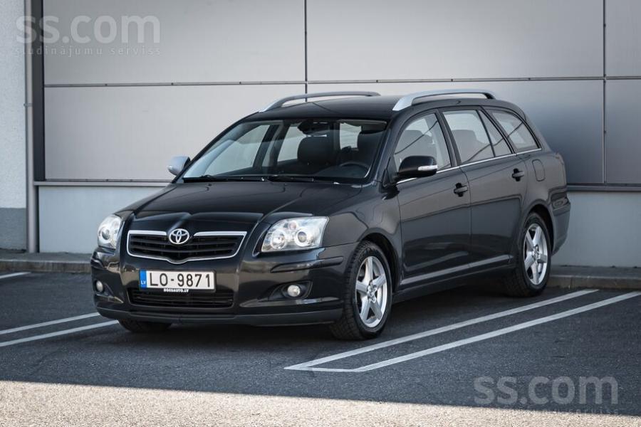 Melns Toyota Avensis 2008 Rīga, ar dzinēja tilpumu 2.00 L un nobraukumu 0 tūkst. km par 2750 €, foto 1 vietnē AUTOMOTO.COM.LV