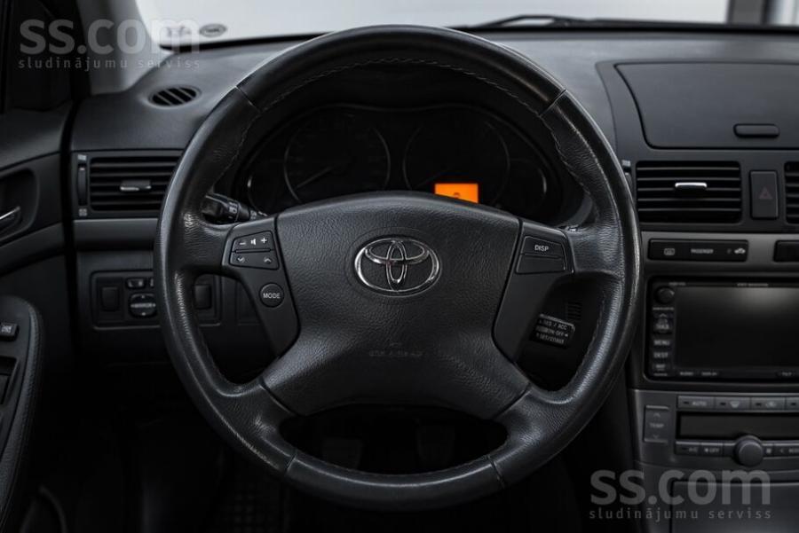 Melns Toyota Avensis 2008 Rīga, ar dzinēja tilpumu 2.00 L un nobraukumu 0 tūkst. km par 2750 €, foto 19 vietnē AUTOMOTO.COM.LV