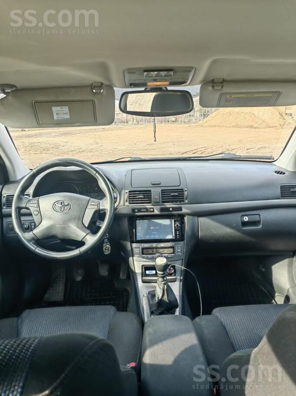 Melns Toyota Avensis 2008 Saldus, ar dzinēja tilpumu 2.00 L un nobraukumu 285 tūkst. km par 2760 €, foto 6 vietnē AUTOMOTO.COM.LV