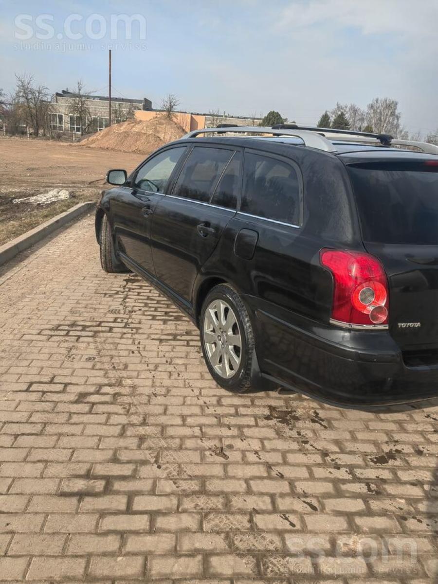Melns Toyota Avensis 2008 Saldus, ar dzinēja tilpumu 2.00 L un nobraukumu 285 tūkst. km par 2760 €, foto 4 vietnē AUTOMOTO.COM.LV