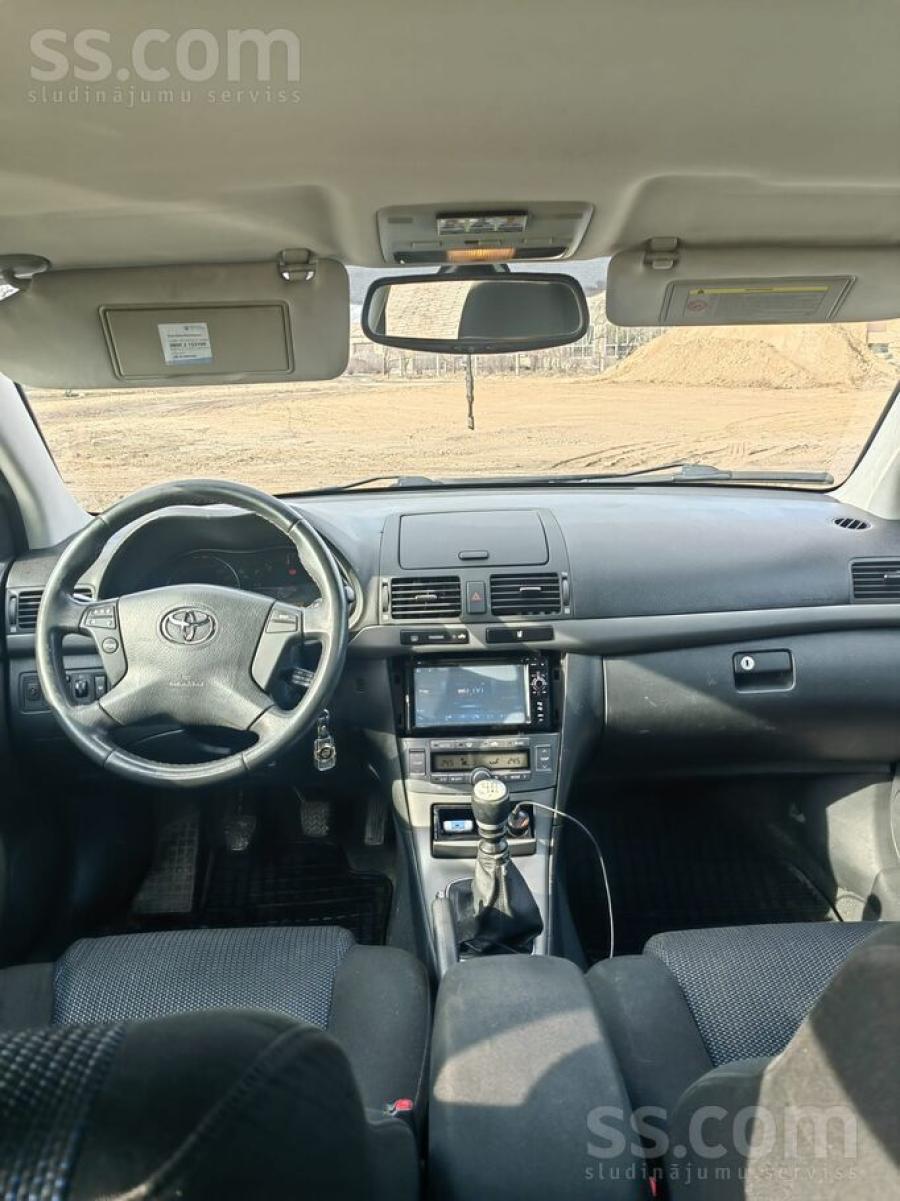 Melns Toyota Avensis 2008 Saldus, ar dzinēja tilpumu 2.00 L un nobraukumu 285 tūkst. km par 2760 €, foto 7 vietnē AUTOMOTO.COM.LV