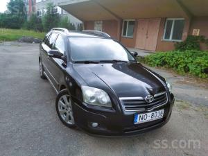 Black Toyota Avensis 2008 in Riga, with an engine capacity of 2.00 L and mileage of 323 thousand km for 2600 €, photo  on AUTOMOTO.COM.LV