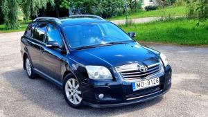 Black Toyota Avensis 2008 in Cesis, with an engine capacity of 2.00 L and mileage of 352 thousand km for 1850 €, photo  on AUTOMOTO.COM.LV