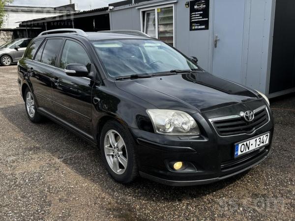 Melns Toyota Avensis 2008 Daugavpils, ar dzinēja tilpumu 2.00 L un nobraukumu 0 tūkst. km par 2600 €, foto 1 vietnē AUTOMOTO.COM.LV