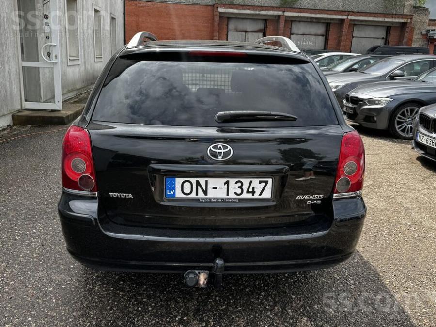 Черный Тойота Авенсис 2008 в Даугавпилс, объемом двигателя 2.00 л и пробегом 0 тыс. км за 2600 €, фото 6 на AUTOMOTO.COM.LV