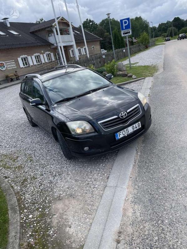 Melns Toyota Avensis 2008 Tauragė, ar dzinēja tilpumu 2.00 L un nobraukumu 444 tūkst. km par 1777 €, foto 7 vietnē AUTOMOTO.COM.LV