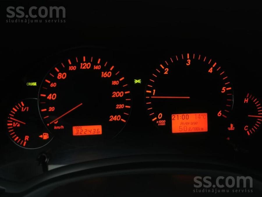 Melns Toyota Avensis 2008 Rīga, ar dzinēja tilpumu 2.00 L un nobraukumu 325 tūkst. km par 2200 €, foto 6 vietnē AUTOMOTO.COM.LV