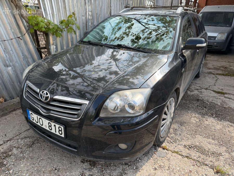Черный Тойота Авенсис 2008 в Каунас, объемом двигателя 2.20 л и пробегом 3 тыс. км за 2400 €, фото 1 на AUTOMOTO.COM.LV
