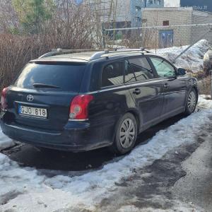Черный Тойота Авенсис 2008 в Каунас, объемом двигателя 2.20 л и пробегом 3 тыс. км за 2400 €, фото 3 на AUTOMOTO.COM.LV