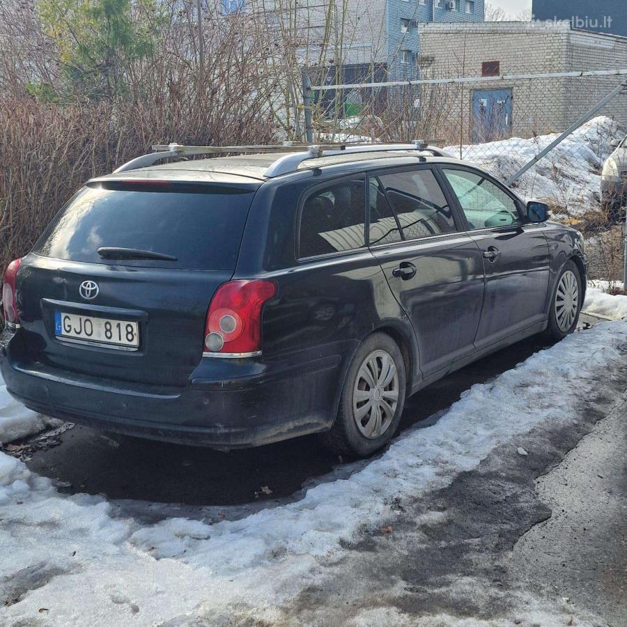 Черный Тойота Авенсис 2008 в Каунас, объемом двигателя 2.20 л и пробегом 3 тыс. км за 2400 €, фото 3 на AUTOMOTO.COM.LV