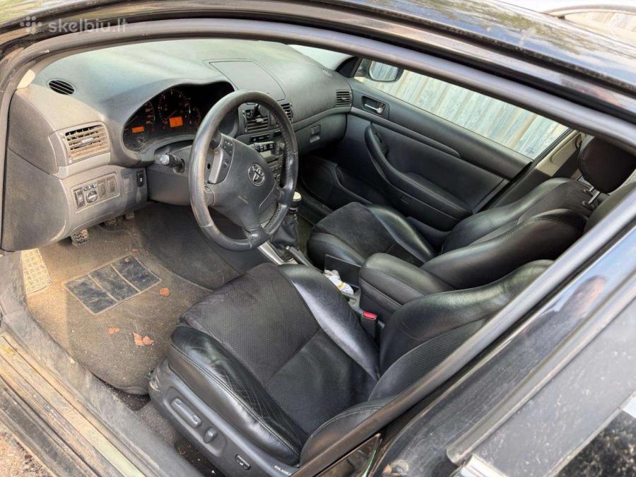 Черный Тойота Авенсис 2008 в Каунас, объемом двигателя 2.20 л и пробегом 3 тыс. км за 2400 €, фото 6 на AUTOMOTO.COM.LV