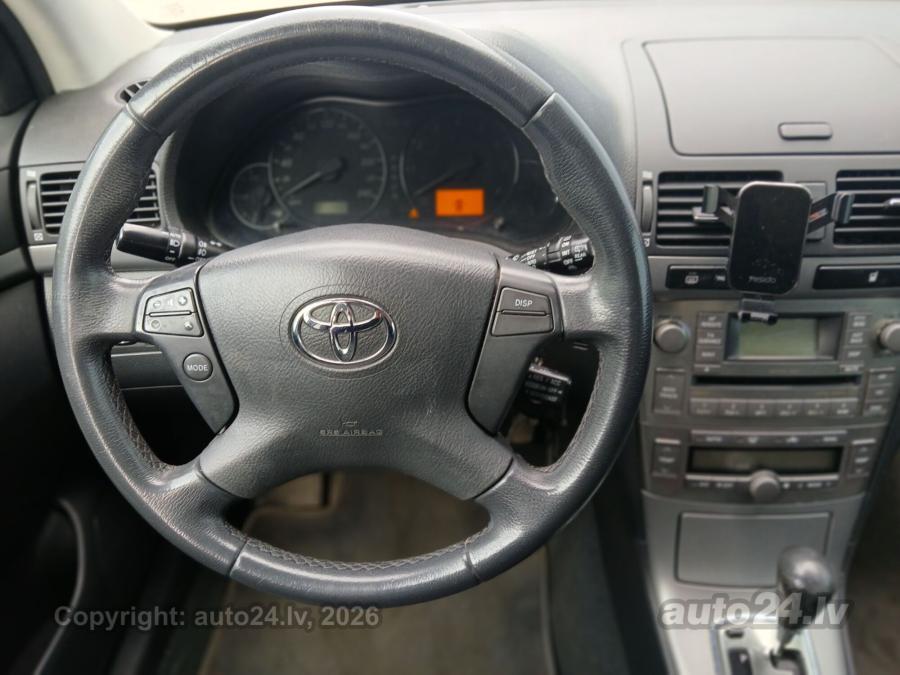 Melns Toyota Avensis 2008 Tallina, ar dzinēja tilpumu 2.00 L un nobraukumu 276 tūkst. km par 2800 €, foto 14 vietnē AUTOMOTO.COM.LV