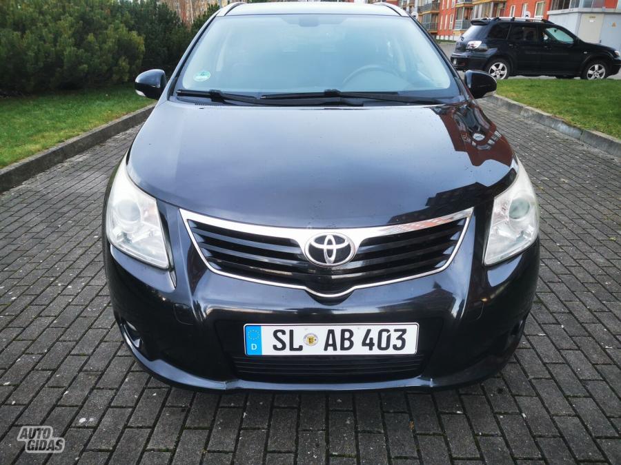 Melns Toyota Avensis 2009 Klaipėda, ar dzinēja tilpumu 2.20 L un nobraukumu 188 tūkst. km par 3990 €, foto 2 vietnē AUTOMOTO.COM.LV
