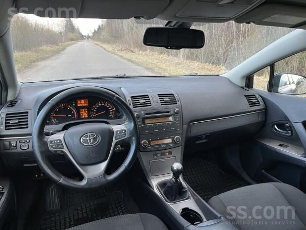 Melns Toyota Avensis 2009 Jelgava, ar dzinēja tilpumu 2.00 L un nobraukumu 334 tūkst. km par 3549 €, foto 7 vietnē AUTOMOTO.COM.LV