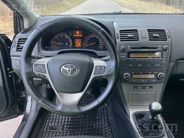 Melns Toyota Avensis 2009 Jelgava, ar dzinēja tilpumu 2.00 L un nobraukumu 334 tūkst. km par 3549 €, foto 9 vietnē AUTOMOTO.COM.LV