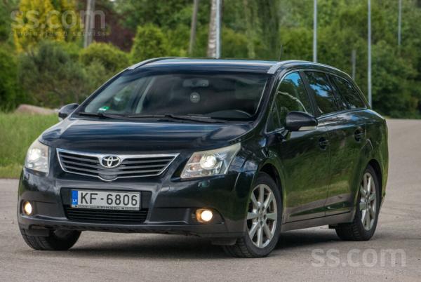 Melns Toyota Avensis 2009 Rīga, ar dzinēja tilpumu 2.20 L un nobraukumu 336 tūkst. km par 3500 €, foto 6 vietnē AUTOMOTO.COM.LV
