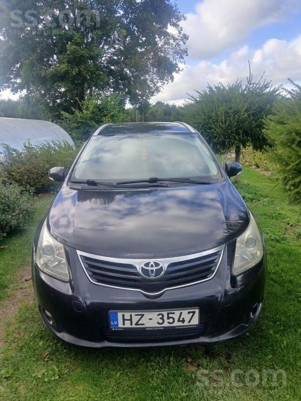 Melns Toyota Avensis 2009 Ventspils, ar dzinēja tilpumu 2.00 L un nobraukumu 289 tūkst. km par 2300 €, foto 1 vietnē AUTOMOTO.COM.LV