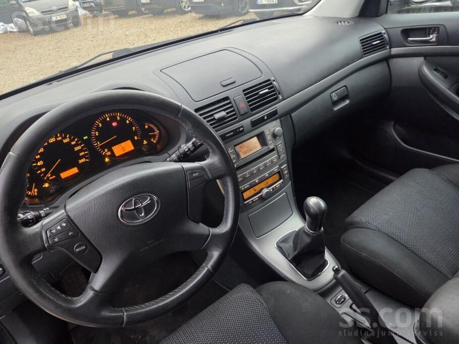 Melns Toyota Avensis 2009 Jelgava, ar dzinēja tilpumu 1.80 L un nobraukumu 0 tūkst. km par 2400 €, foto 13 vietnē AUTOMOTO.COM.LV