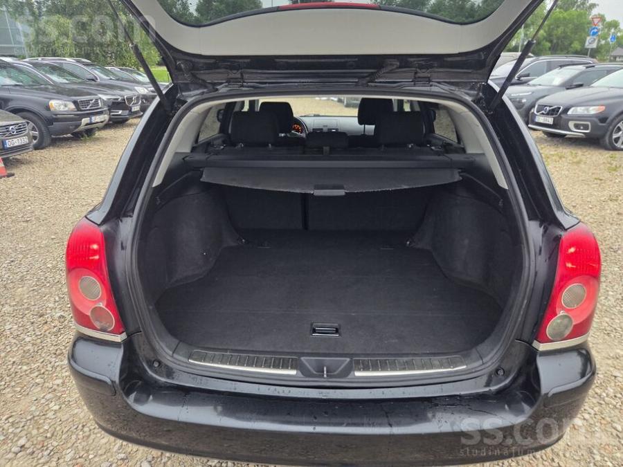 Melns Toyota Avensis 2009 Jelgava, ar dzinēja tilpumu 1.80 L un nobraukumu 0 tūkst. km par 2400 €, foto 17 vietnē AUTOMOTO.COM.LV