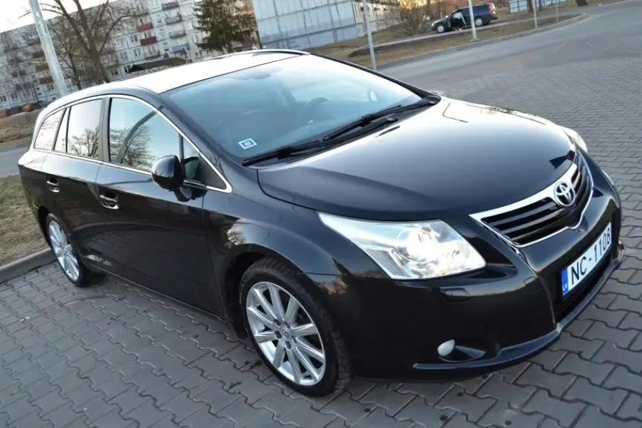 Черный Тойота Авенсис 2009 в Екабпилс, объемом двигателя 2.20 л и пробегом 233 тыс. км за 6600 €, фото 6 на AUTOMOTO.COM.LV