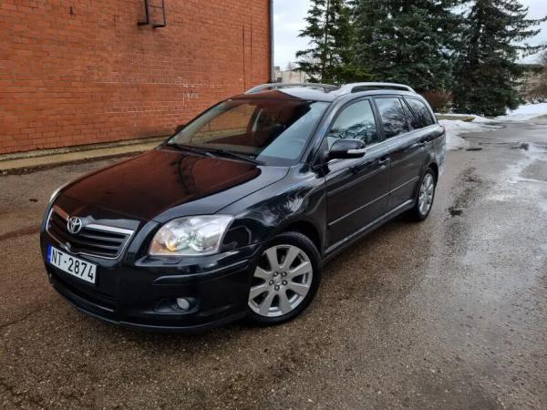 Black Toyota Avensis 2009 in Jekabpils, with an engine capacity of 2.00 L and mileage of 273 thousand km for 4150 €, photo 1 on AUTOMOTO.COM.LV