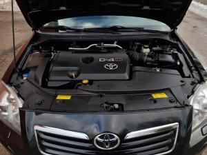 Black Toyota Avensis 2009 in Jekabpils, with an engine capacity of 2.00 L and mileage of 273 thousand km for 4150 €, photo 21 on AUTOMOTO.COM.LV