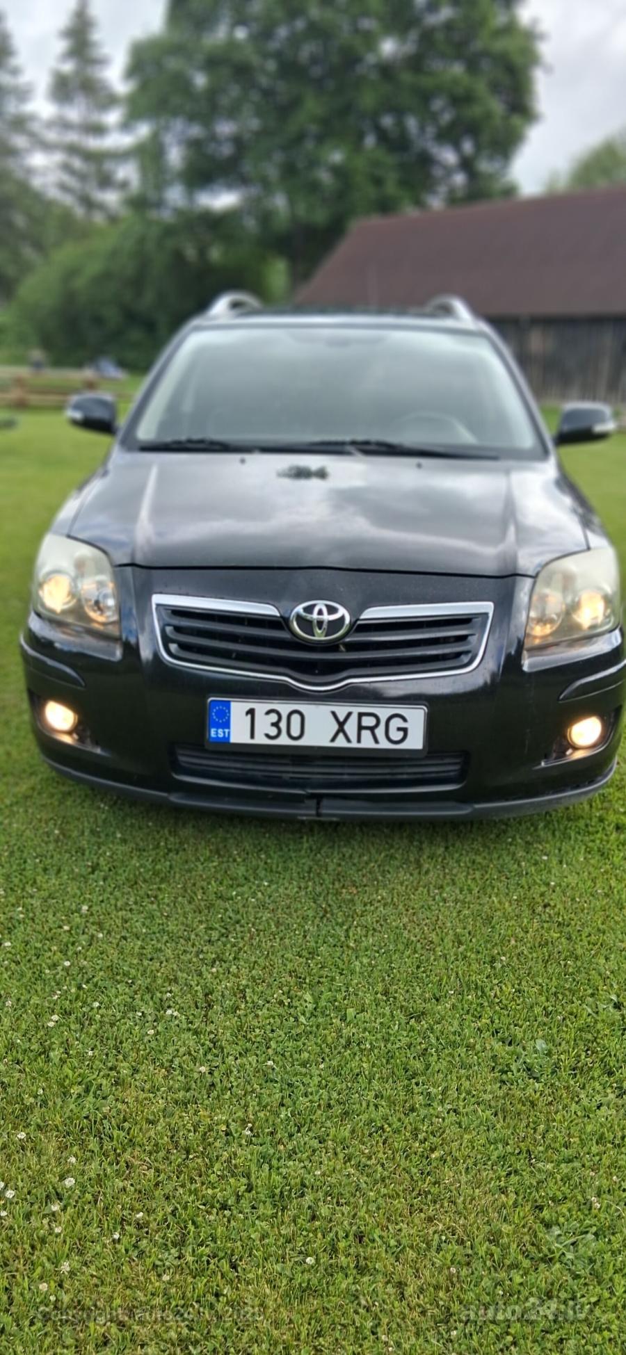 Black Toyota Avensis 2009 in Parnu, with an engine capacity of 2.00 L and mileage of 184 thousand km for 2500 €, photo 11 on AUTOMOTO.COM.LV