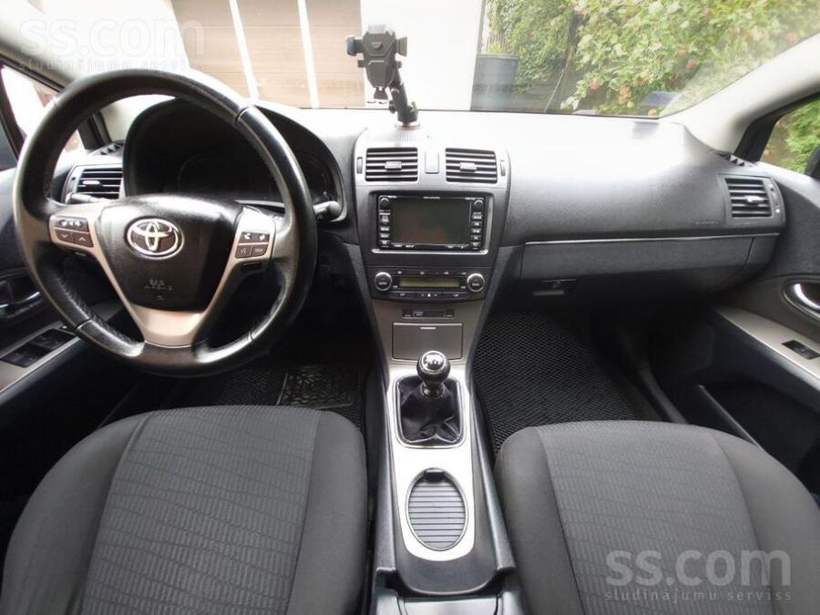 Черный Тойота Авенсис 2009 в Бауска, объемом двигателя 2.00 л и пробегом 261 тыс. км за 4300 €, фото 8 на AUTOMOTO.COM.LV