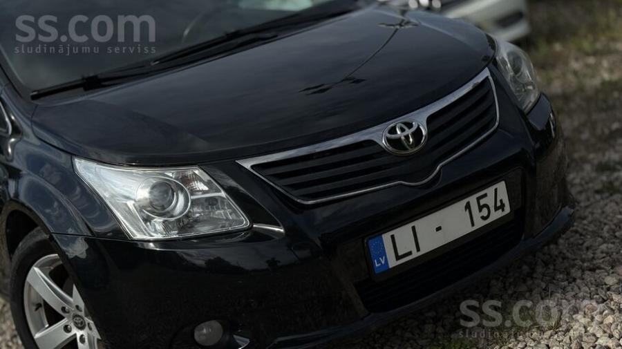 Melns Toyota Avensis 2009 Jelgava, ar dzinēja tilpumu 2.00 L un nobraukumu 312 tūkst. km par 3590 €, foto 6 vietnē AUTOMOTO.COM.LV