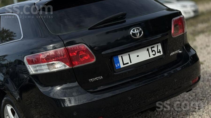 Melns Toyota Avensis 2009 Jelgava, ar dzinēja tilpumu 2.00 L un nobraukumu 312 tūkst. km par 3590 €, foto 7 vietnē AUTOMOTO.COM.LV