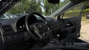 Melns Toyota Avensis 2009 Jelgava, ar dzinēja tilpumu 2.00 L un nobraukumu 312 tūkst. km par 3590 €, foto 8 vietnē AUTOMOTO.COM.LV