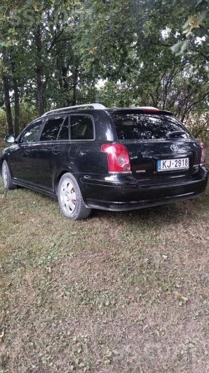 Черный Тойота Авенсис 2009 в Талси, объемом двигателя 2.20 л и пробегом 397 тыс. км за 2500 €, фото 4 на AUTOMOTO.COM.LV