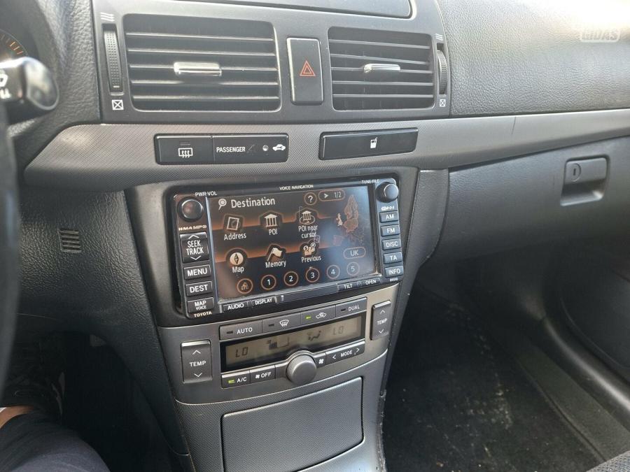 Melns Toyota Avensis 2009 Šauļi, ar dzinēja tilpumu 2.00 L un nobraukumu 277 tūkst. km par 2000 €, foto 10 vietnē AUTOMOTO.COM.LV