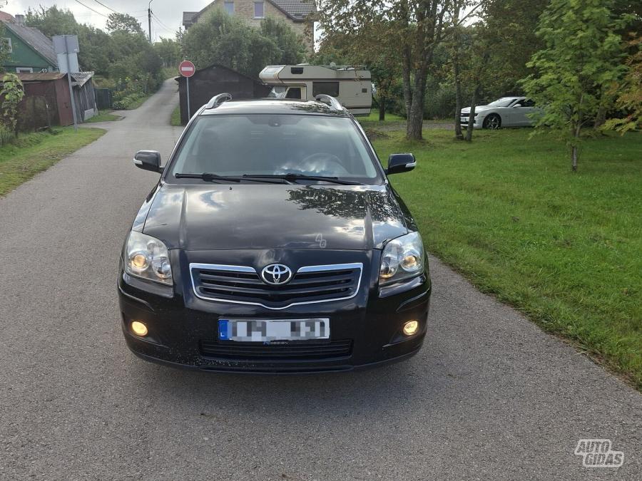 Black Toyota Avensis 2009 in Siauliai, with an engine capacity of 2.00 L and mileage of 277 thousand km for 2000 €, photo 9 on AUTOMOTO.COM.LV