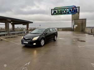 Black Toyota Avensis 2010 in Vilnius, with an engine capacity of 2.20 L and mileage of 250 thousand km for 2900 €, photo  on AUTOMOTO.COM.LV