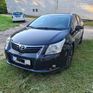 Black Toyota Avensis 2010 in Vilnius, with an engine capacity of 2.00 L and mileage of 385 thousand km for 2490 €, photo  on AUTOMOTO.COM.LV