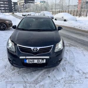 Black Toyota Avensis 2010 in Tallinn, with an engine capacity of 2.20 L and mileage of 0 thousand km for 4100 €, photo  on AUTOMOTO.COM.LV