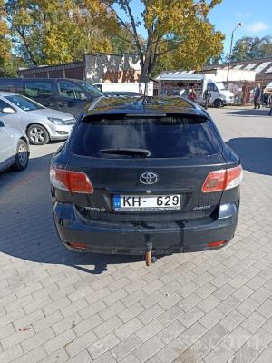 Черный Тойота Авенсис 2010 в Добеле, объемом двигателя 2.20 л и пробегом 0 тыс. км за 3900 €, фото 4 на AUTOMOTO.COM.LV