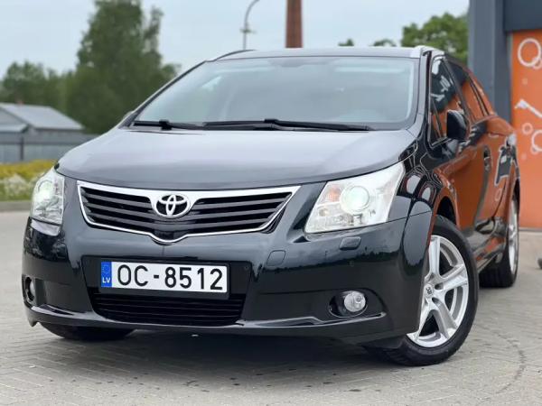 Черный Тойота Авенсис 2010 в Екабпилс, объемом двигателя 2.20 л и пробегом 251 тыс. км за 6100 €, фото 1 на AUTOMOTO.COM.LV