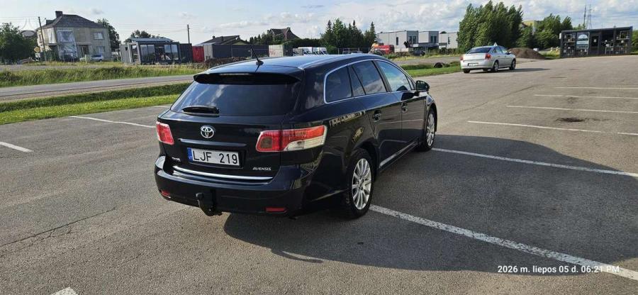 Melns Toyota Avensis 2010 Kauņa, ar dzinēja tilpumu 2.23 L un nobraukumu 336 tūkst. km par 3800 €, foto 9 vietnē AUTOMOTO.COM.LV