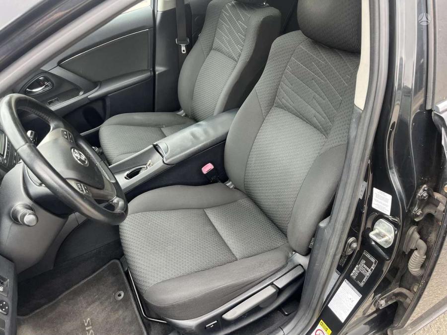 Melns Toyota Avensis 2010 Viļņa, ar dzinēja tilpumu 2.23 L un nobraukumu 350 tūkst. km par 2750 €, foto 8 vietnē AUTOMOTO.COM.LV