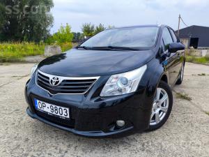 Black Toyota Avensis 2010 in Riga, with an engine capacity of 2.20 L and mileage of 185 thousand km for 4700 €, photo  on AUTOMOTO.COM.LV